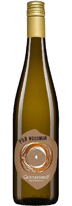 Pur Weisswein Riesling Trocken Gustavshof 2020 Deutscher Wein