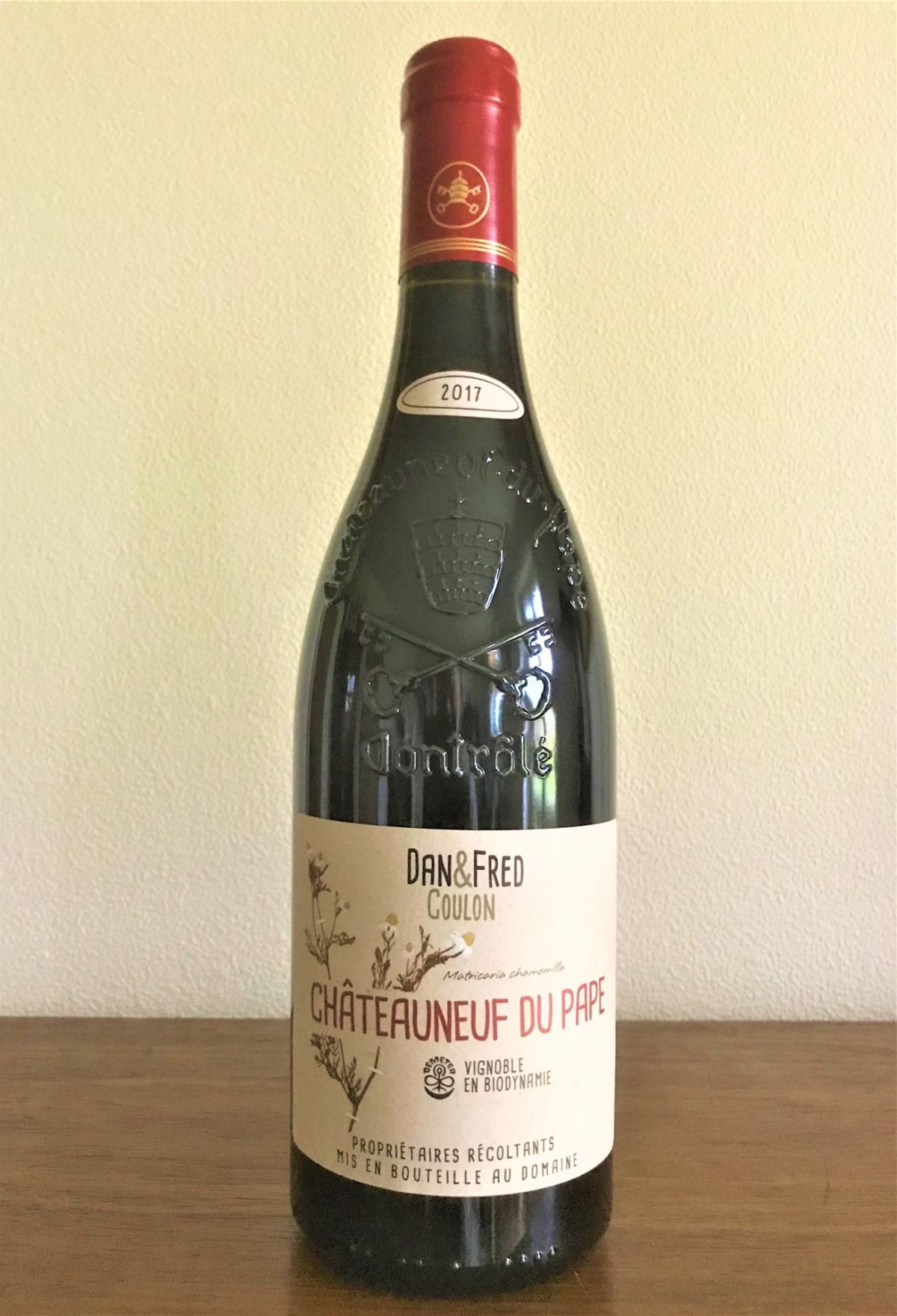 Dan & Fred Coulon, Domaine de Beaurenard, Chateauneuf-du-Pape AOC 2017