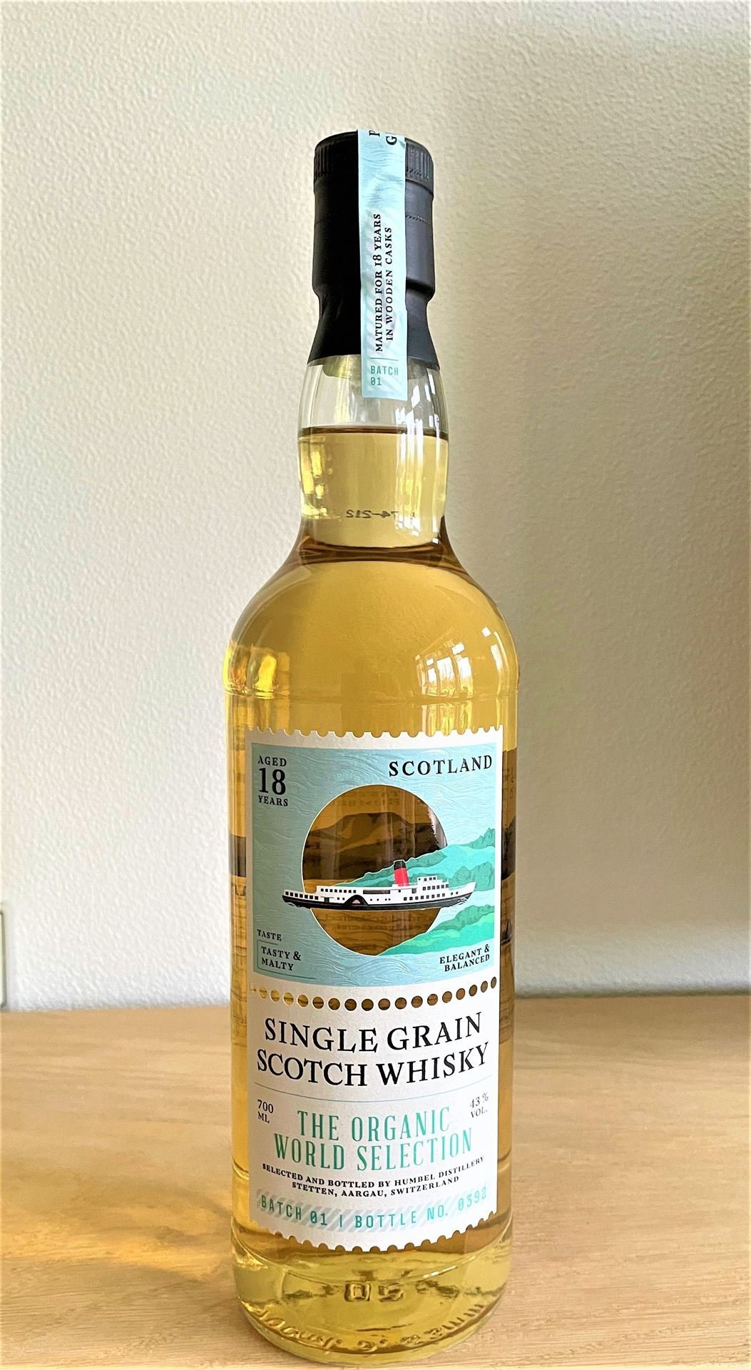 Single Grain Scotch Whisky 18yo Loch Lomond Distillery