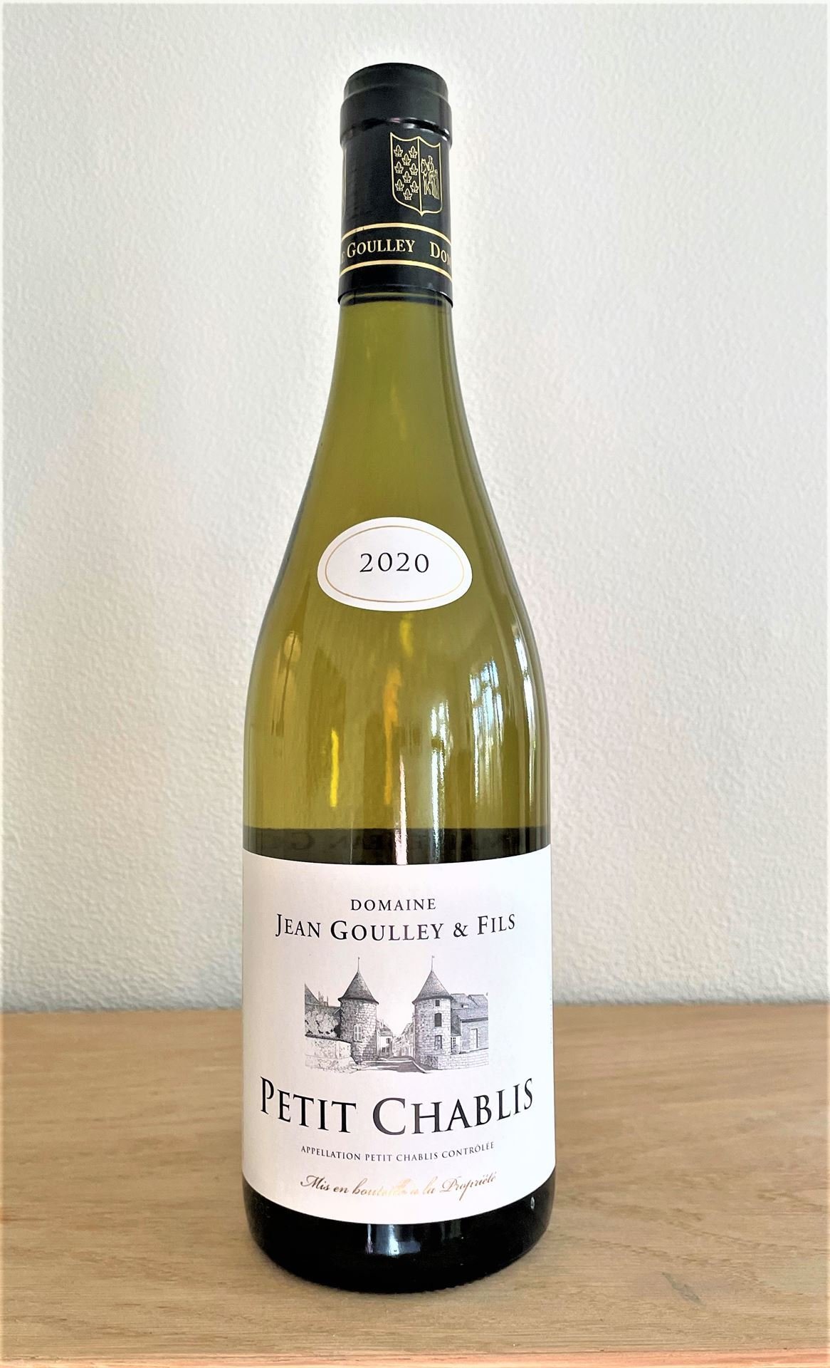 Petit Chablis AOC 2020 Domaine Jean Goulley et Fils Chablis Bourgogne