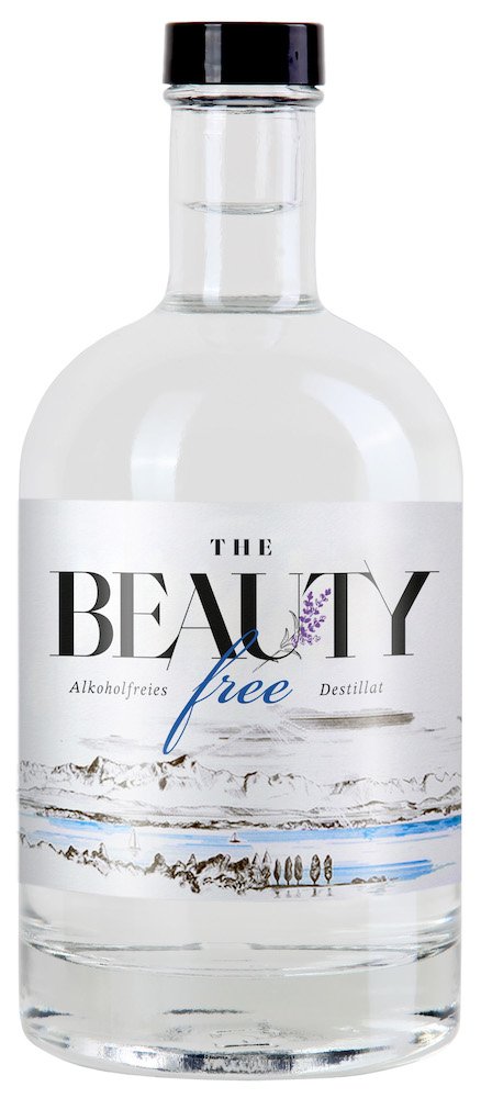The Beauty Free Alkoholfri "Gin" Alkoholfri Destillat 50 cl.